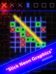 Tic Tac Toe Glow - TMSOFT GAMES